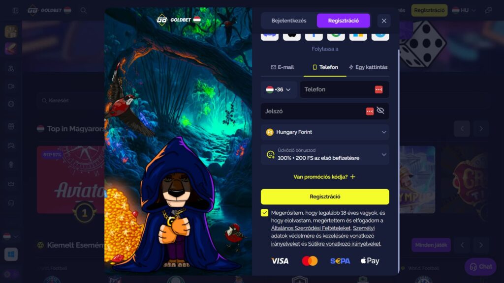 Goldbet Casino: Bónuszok és kriptós izgalmak várnak